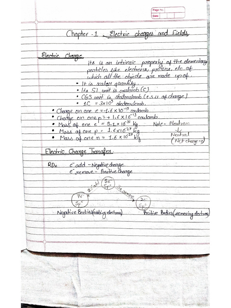 CH 1,2 Physics, by - Pradeep | PDF