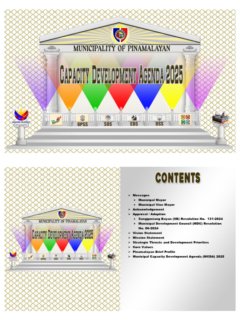 Municipal Capacity Development Agenda Sample | PDF | Capacity Building