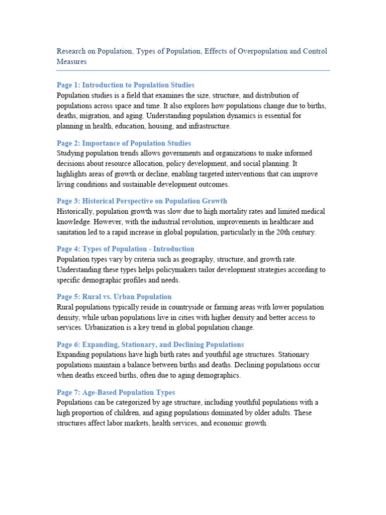 RESEARCH | PDF | Cost Of Living | Human Overpopulation