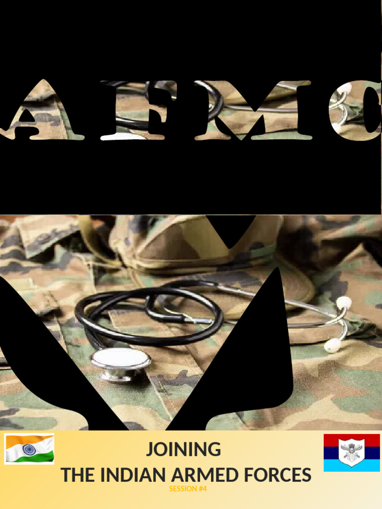 Join The Indian Armed Forces - Afmc - 3 | PDF | Medical School ...