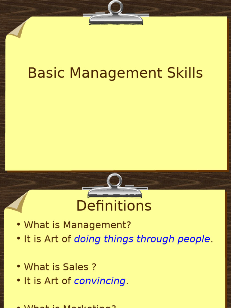 Basic Management Skills | PDF | Forecasting | Layoff