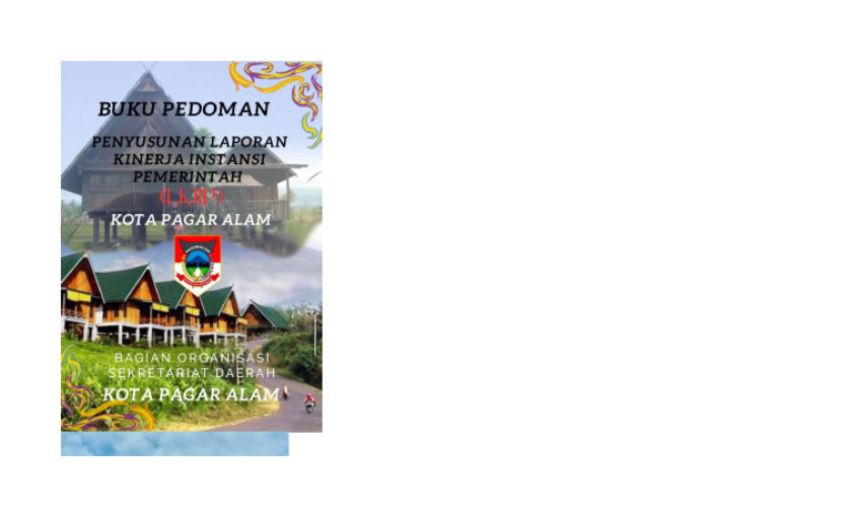 Cover Buku Pedoman Penyusunan Lkjip | PDF