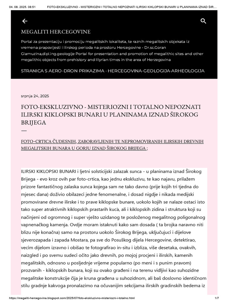 Misteriozni Ilirski Bunari | PDF