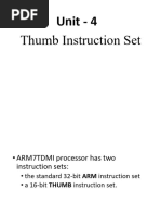 (Lecture-07) The Thumb Instruction Sets | PDF | Arm Architecture ...