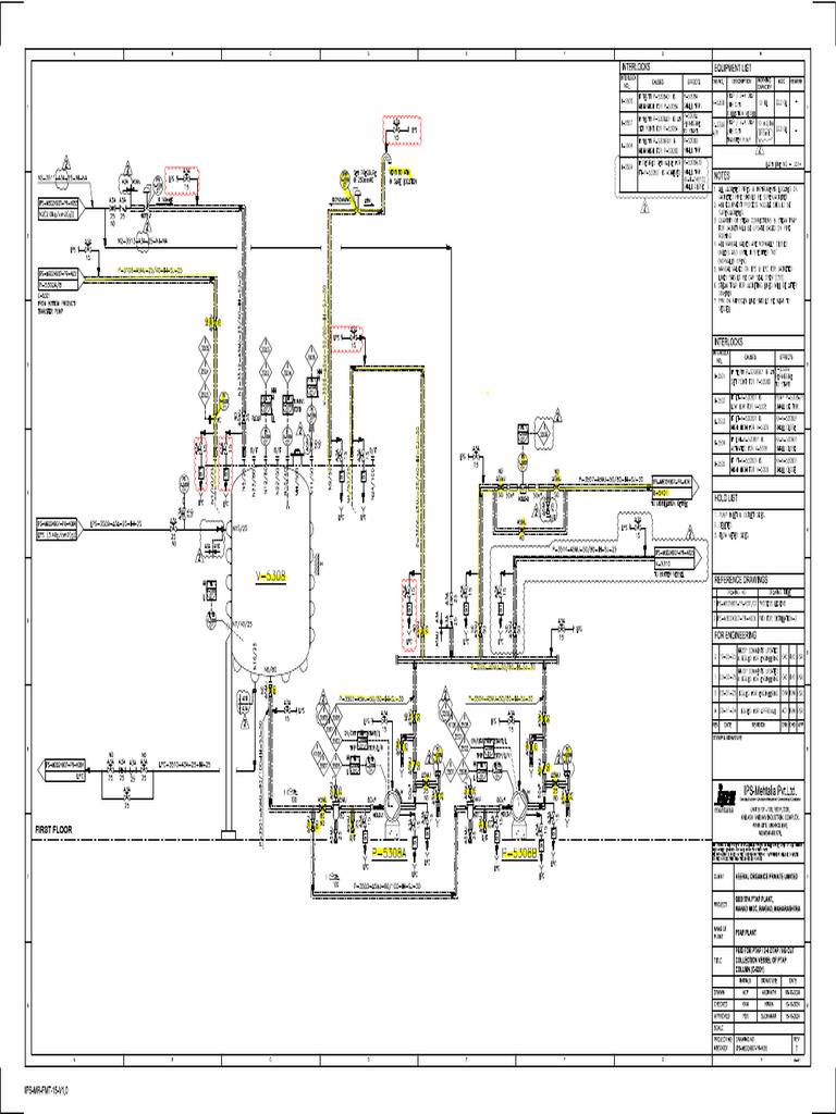 Ips-mbd24907-Pr-4035 - P&id For Ptap & 2-4 Dtap & HB Cut Collection ...