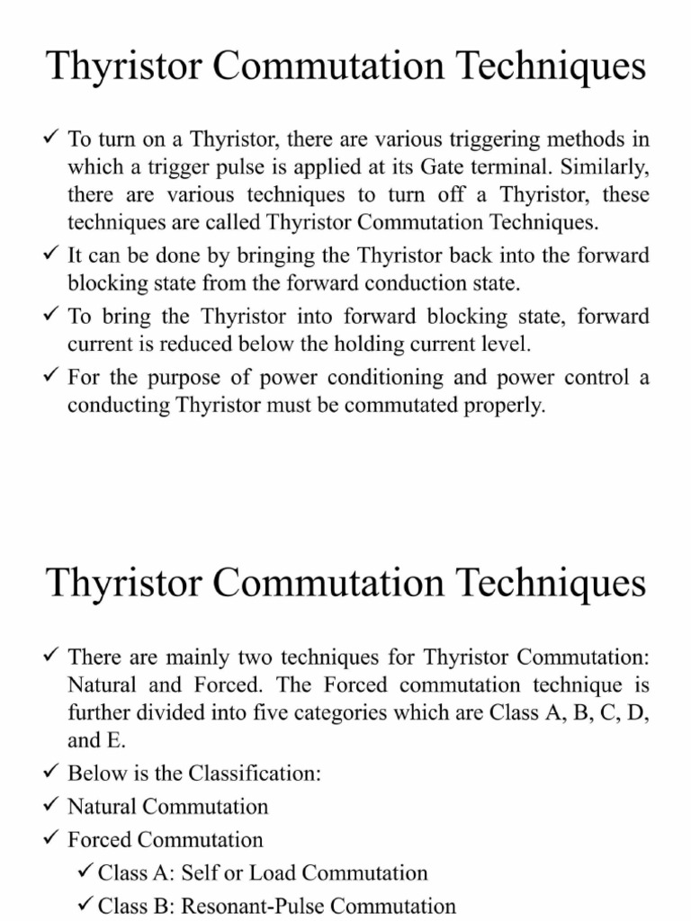 Commutation Methods | PDF
