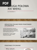 Prezentacja IG Powstanie Styczniowe | PDF