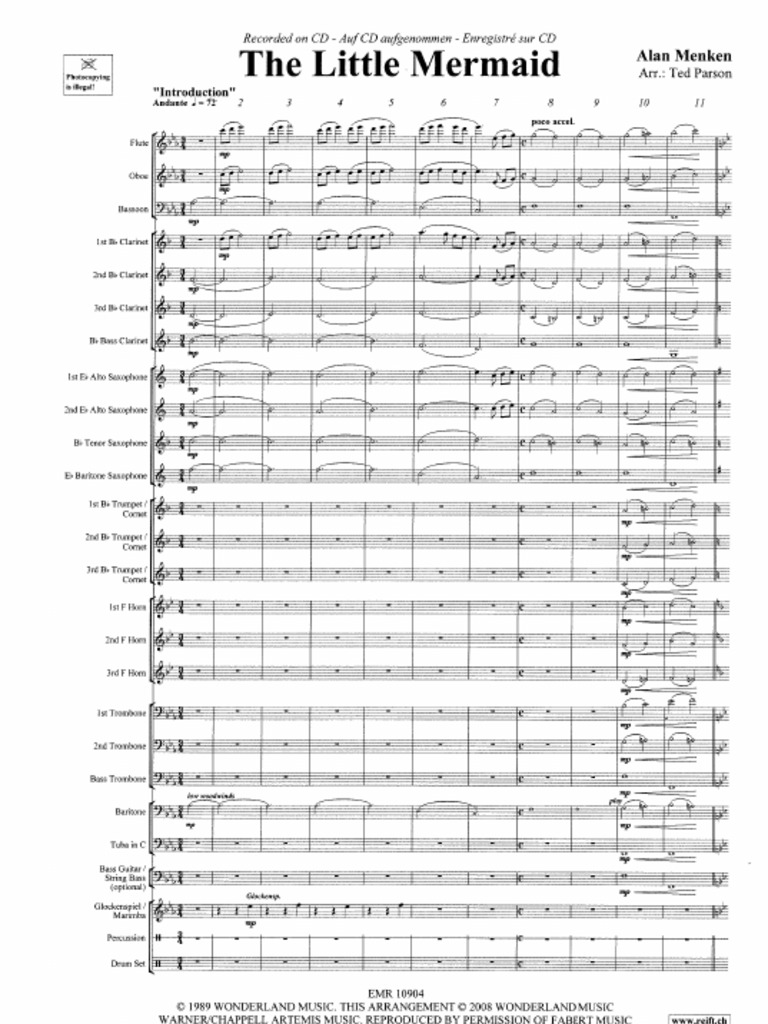 00 - La Petite Sirène - Conducteur | PDF