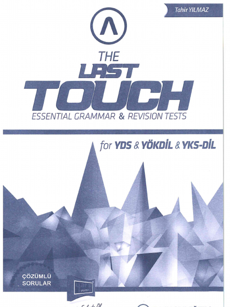 The Last Touch Grammar Soru Bankası With Answers | PDF | Semantics | Languages Of Europe