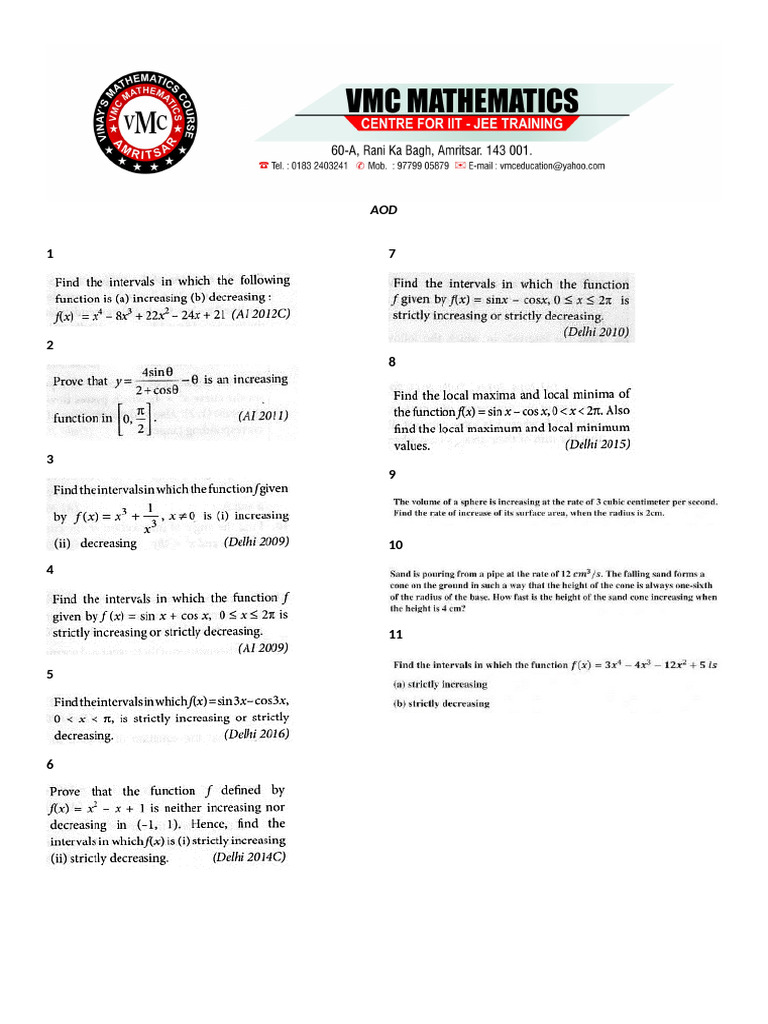Mathematics 26 Set A | PDF
