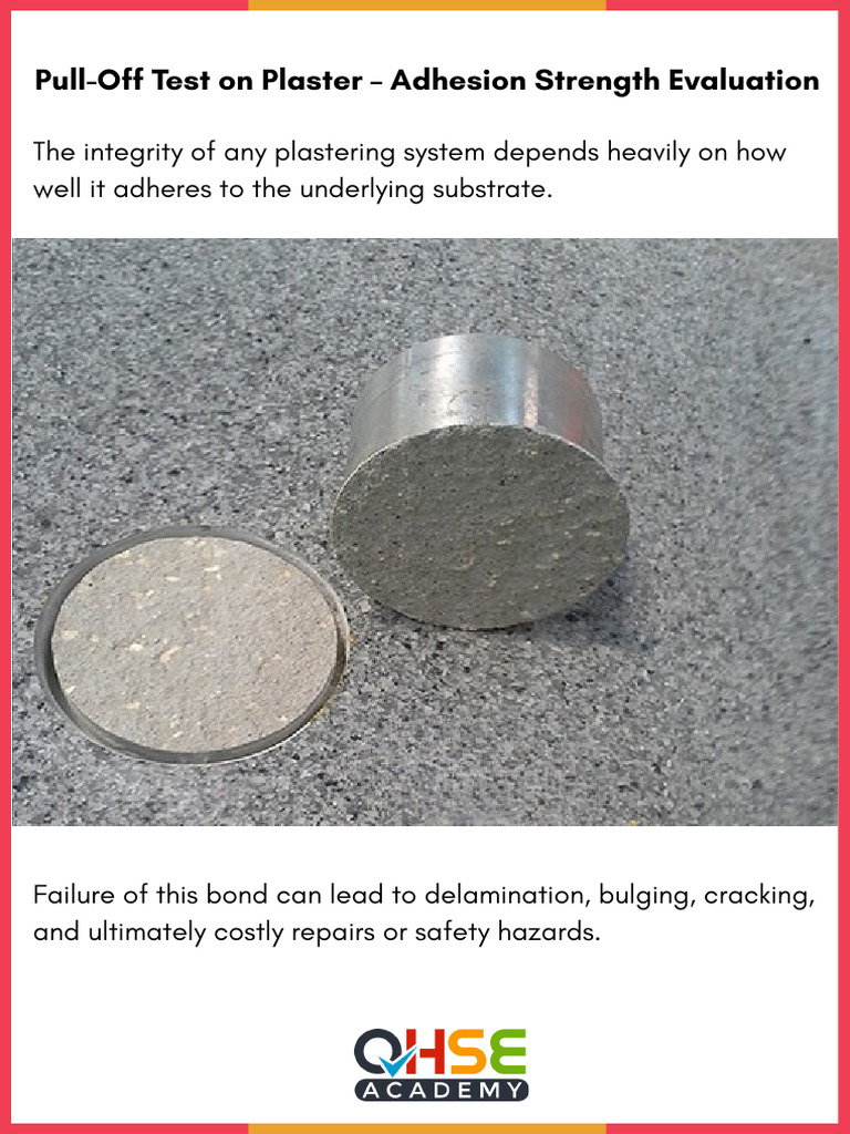 Plaster Pull-Off Test Procedure | PDF