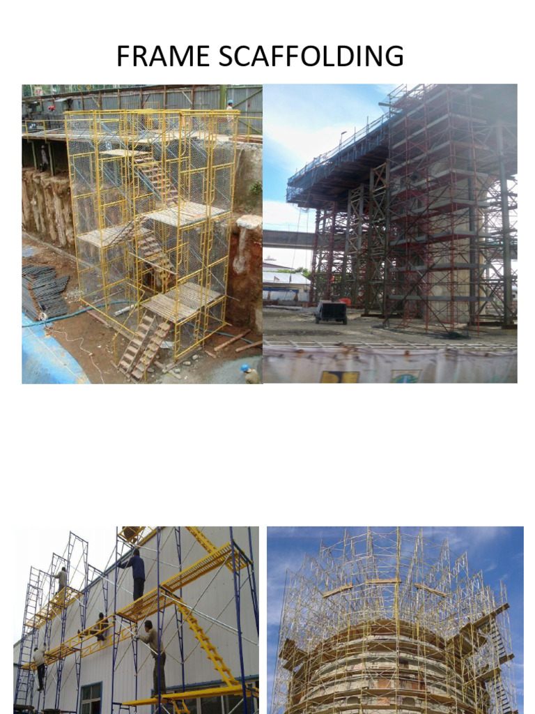 Spesifikasi dan Standar Frame Scaffolding | PDF