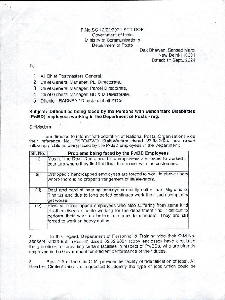 PWD Guidelines | PDF