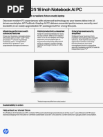 HP ProStudio 4 All-In-One G1i 23.8 Inch Desktop AI PC - Datasheet | PDF | Usb | Windows 10