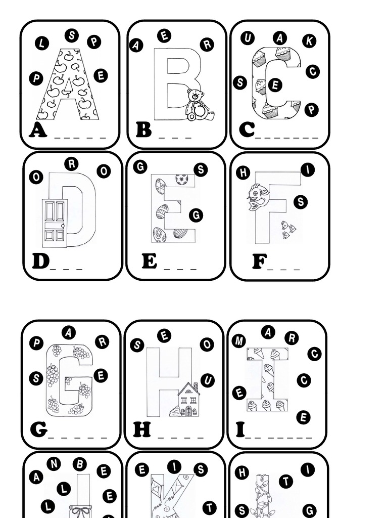 Abc Activity Sheet Pdf