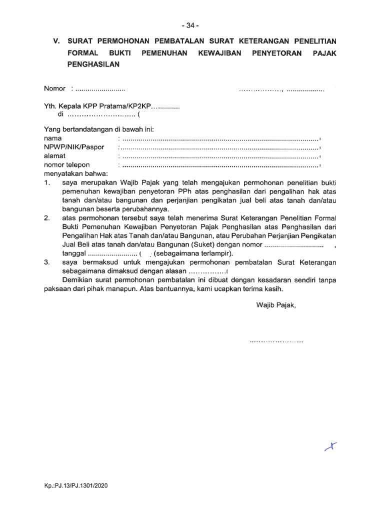 Pembatalan validasi | PDF