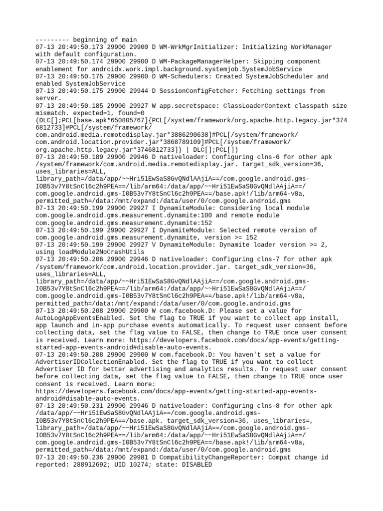 Com.hello.miheapp.secretspace Logcat | PDF | Computer Programming | Software