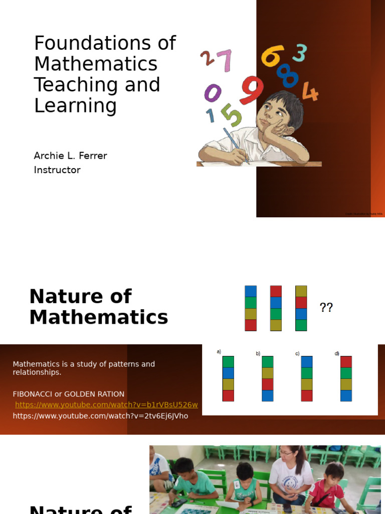 Philippine Mathematics Education Overview | PDF | Area | Numbers