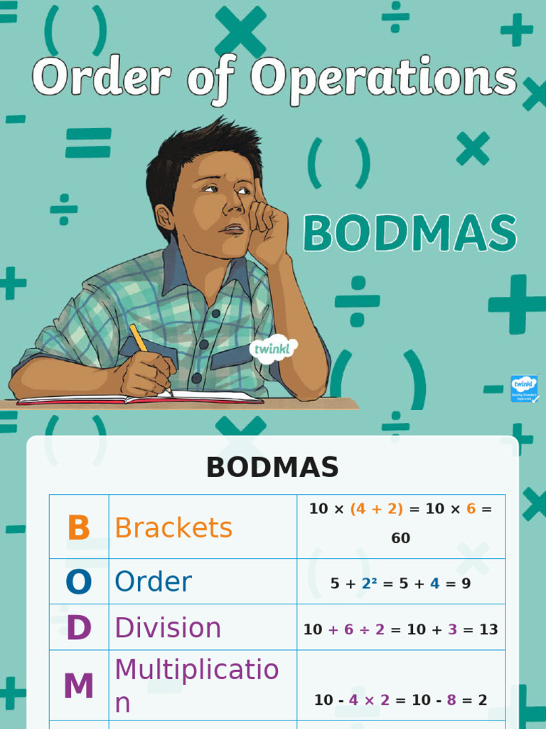 BODMAS Explained for KS2 Students | PDF | Mathematics | Arithmetic