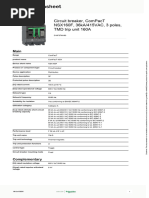 Product Data Sheet: Circuit Breaker Compact Nsx630H, 70 Ka at 415 Vac ...