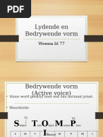 Afrikaans Stompi Word Order | PDF