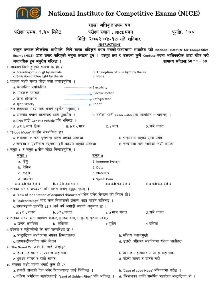 Officer 1st Paper | PDF