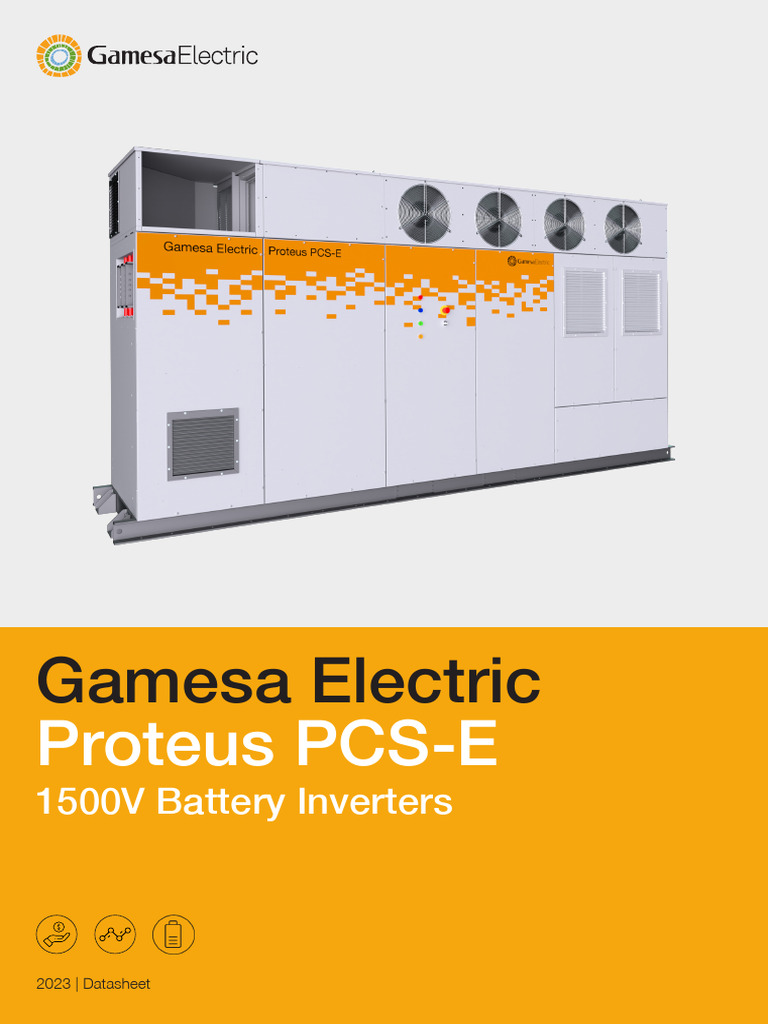 Proteus PCS-E 1500V Inverter Overview | PDF | Electrical Engineering ...