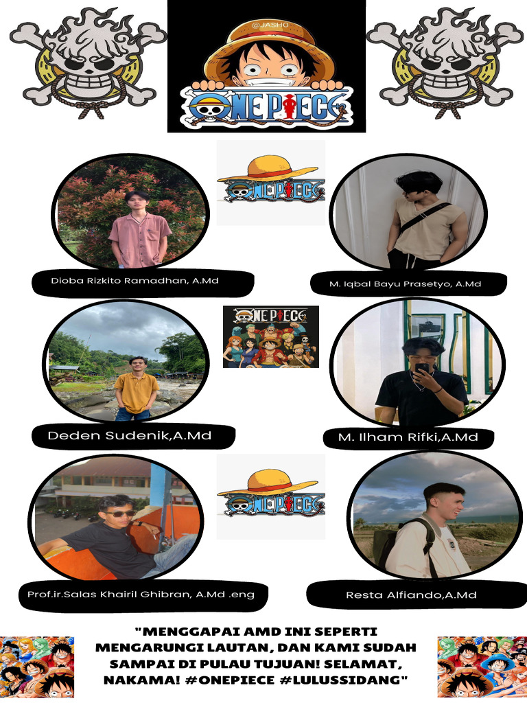 One Piece Banner Sidang | PDF