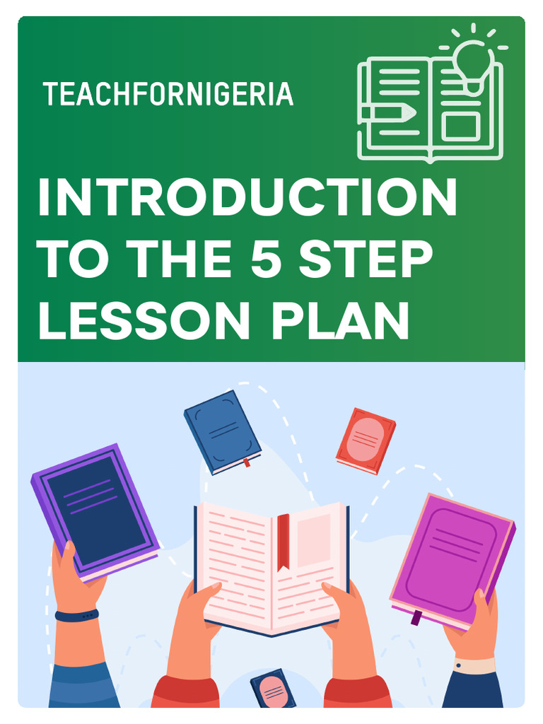 TFN Introduction To The 5-Step Lesson Plan | PDF | Learning ...