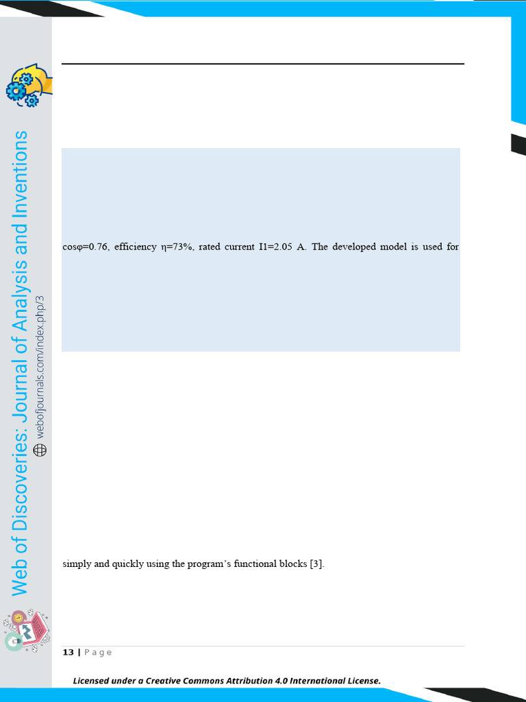 Dynamic Model of A Three-Phase Asynchronous Motor Using Matlab-Simulink | PDF | Electric Motor ...