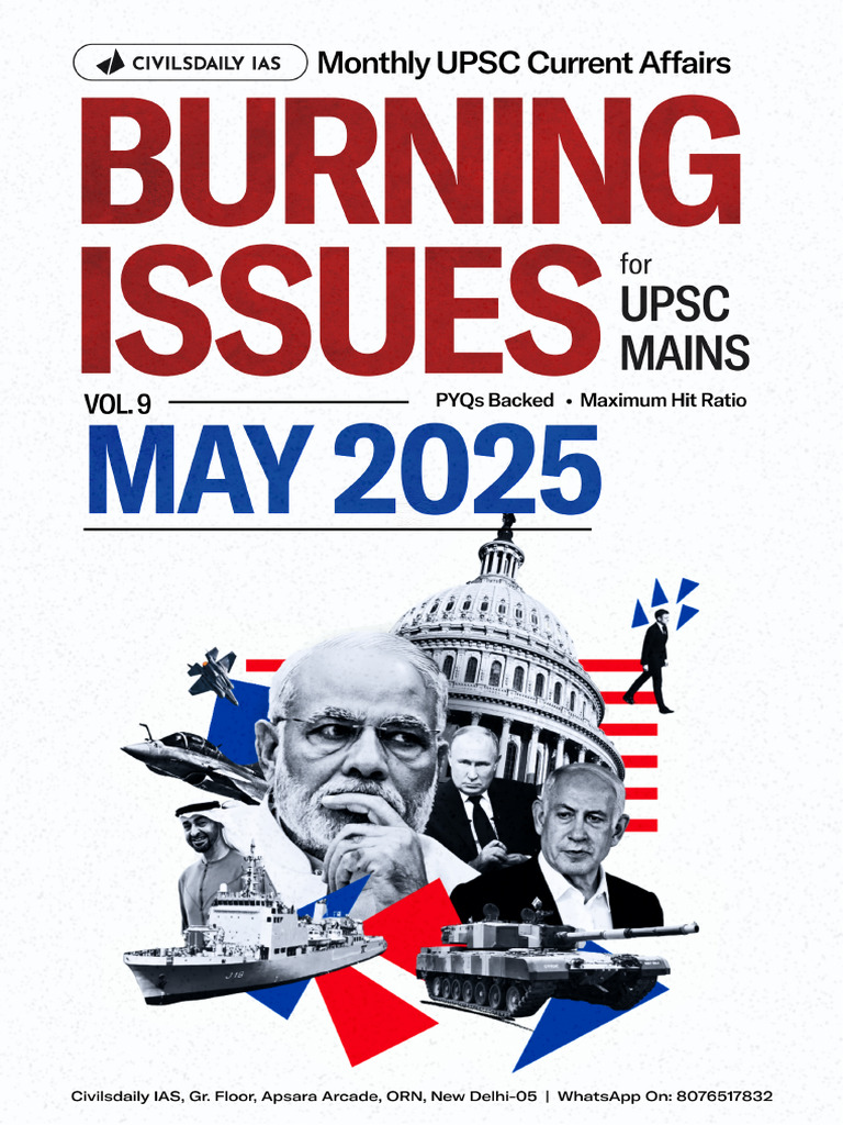 Burning Issues - May - Civilsdaily | PDF