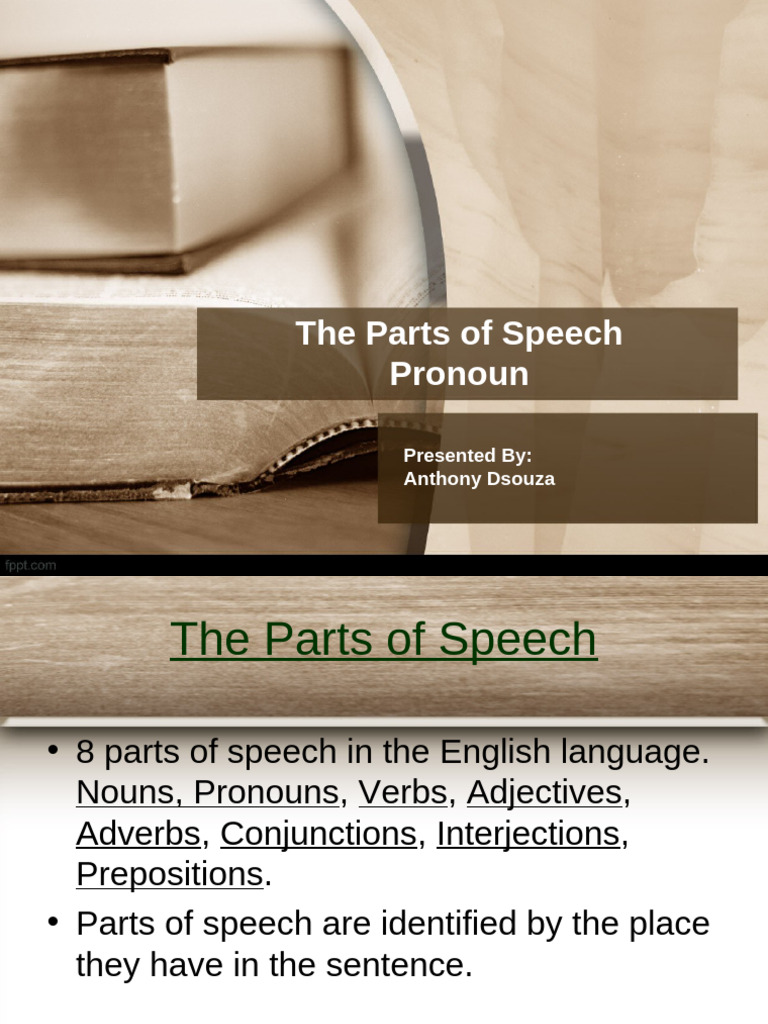 Understanding Parts of Speech in English | PDF | Noun | Part Of Speech