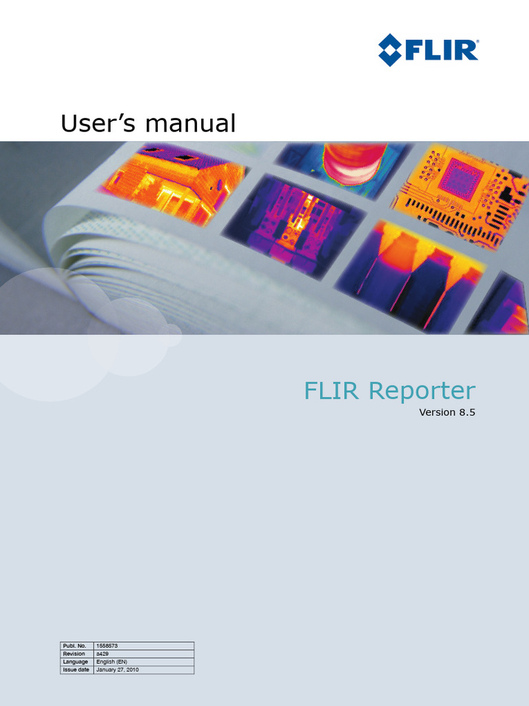 FLIR Reporter User Manual 8.5 | PDF | Windows Xp | Windows Vista