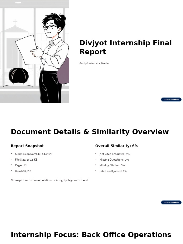 Divjyot Internship Final Report | PDF | Business | Computing