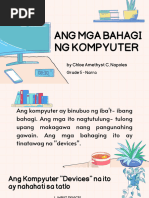 Ang Mga Bahagi NG Computer | PDF