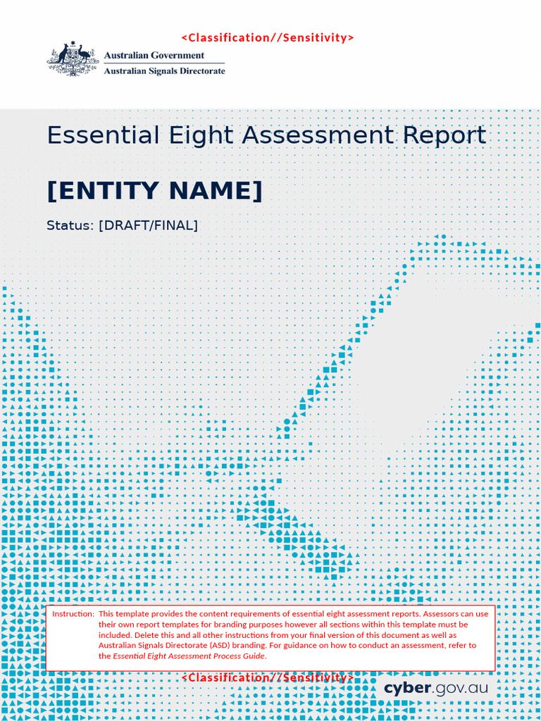 Essential Eight Assessment Template | PDF | Computer Security | Security
