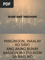 Ikaw Ang Maghari Lyrics | PDF