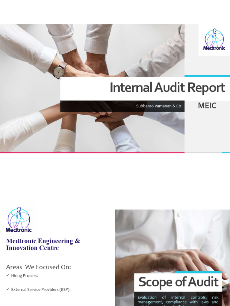 MEIC Internal Audit Report | PDF | Audit | Invoice