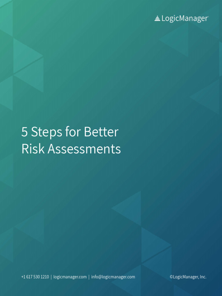 5 Steps For Better Risk Assessments | PDF | Risk | Privacy