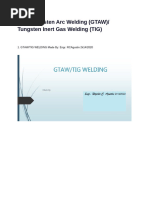 Understanding Gas Tungsten Arc Welding | PDF | Construction | Welding