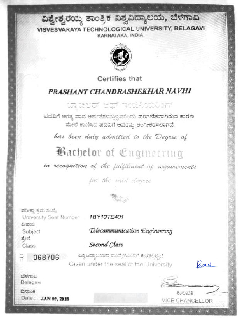 PRASHANT CHADRASHEKHAR NAVHI_BE_DEGREE_CERTIFICATE | PDF