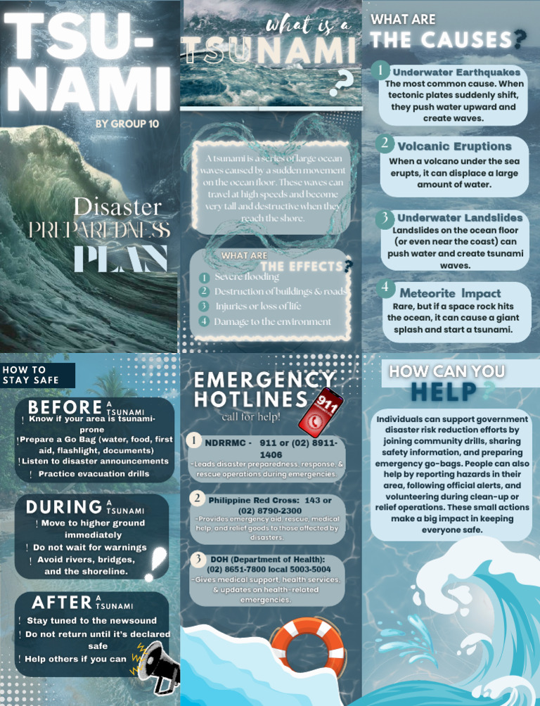 Underwater Earthquake Tsunami Risks | PDF | Tsunami | Natural Disasters