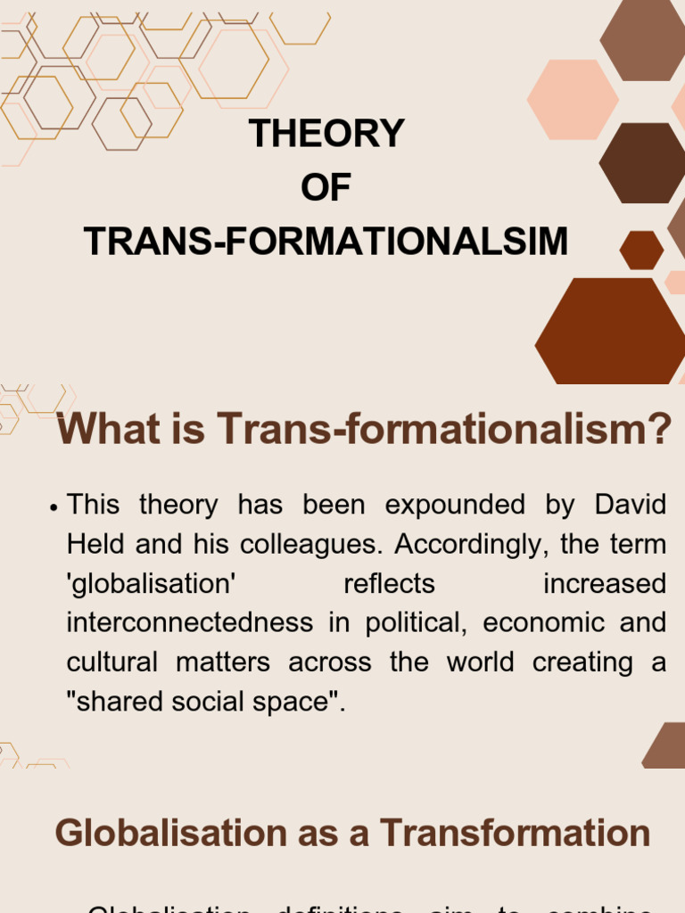 Understanding Transformationalism in Globalisation | PDF