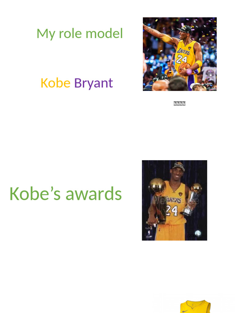 Passion Project - Kobe Bryant | PDF