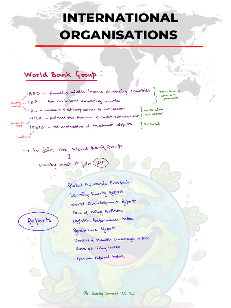 Overview of International Organisations | PDF