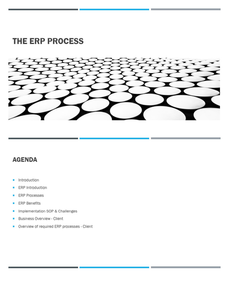 ERP Implementation and Benefits Guide | PDF | Enterprise Resource ...