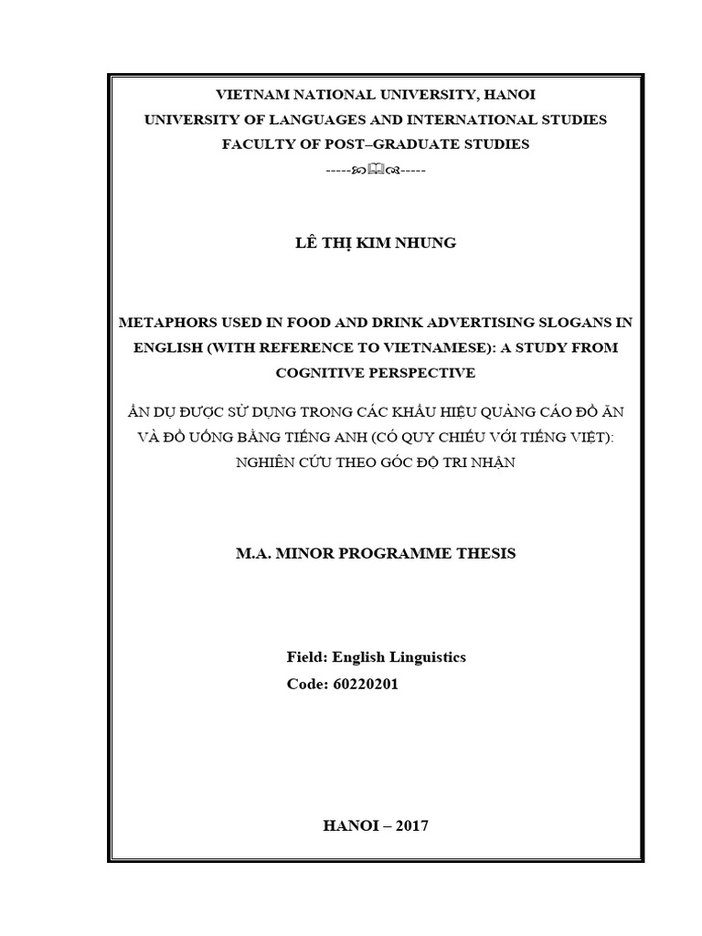 Metaphors in Food Advertising Slogans | PDF | Metaphor | Advertising