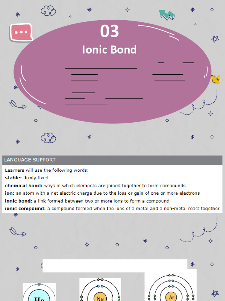 Ionic Bond Formation and Structures | PDF | Ion | Chemical Compounds