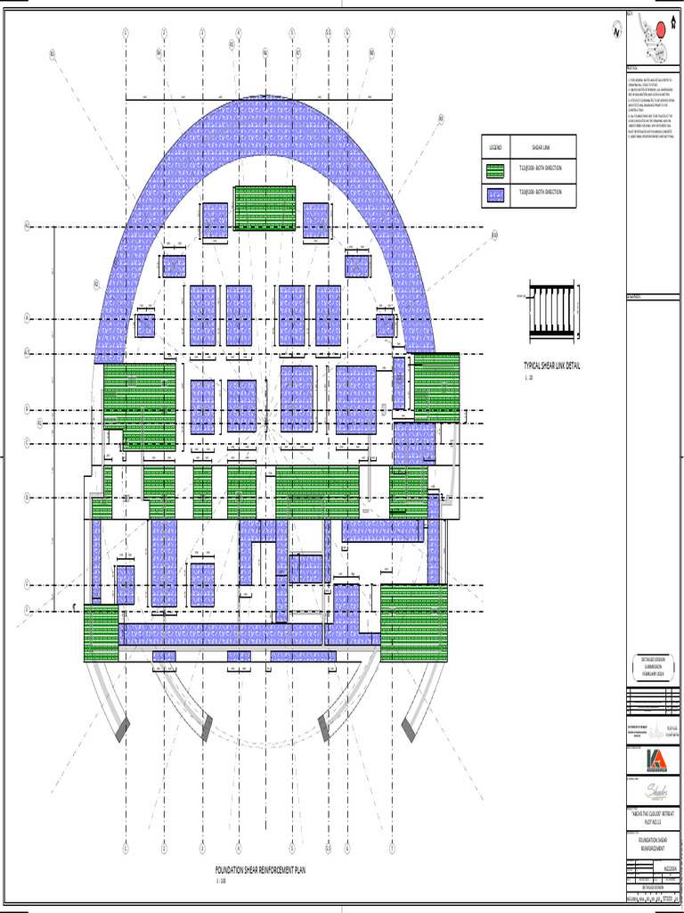 St103 - Foundation Shear Reinforcement | PDF