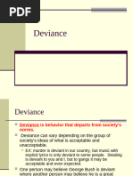 Types of Deviance in Sociology Explained | PDF | Deviance (Sociology ...